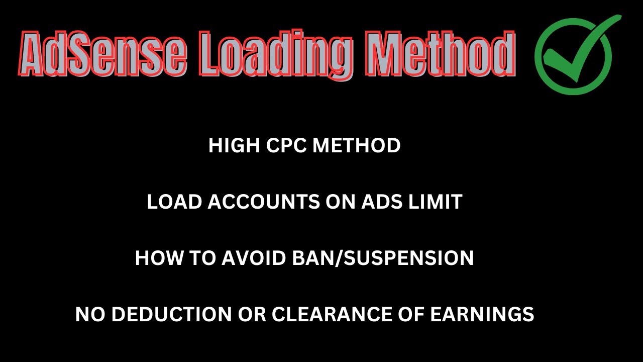 Safest AdSense Loading | Ads Limit Loading | Earn Massively With High ...