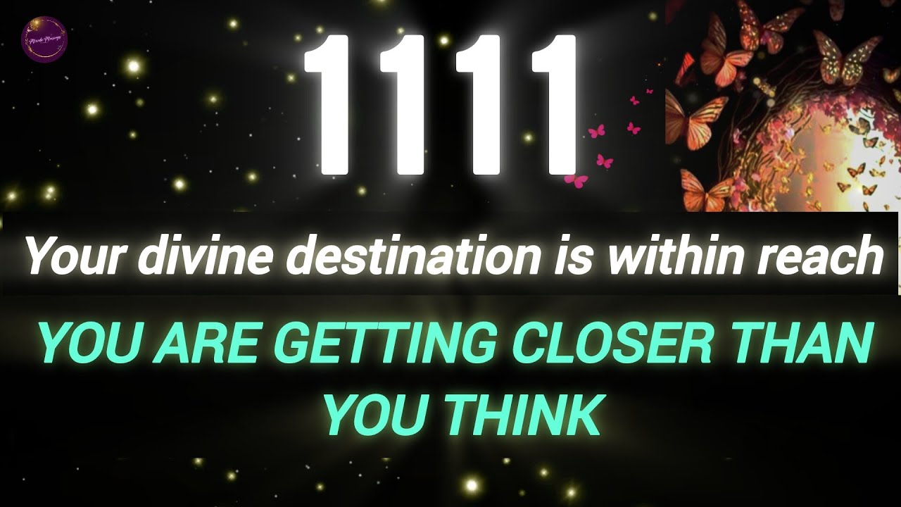 You are getting closer to your Divine Destination - YouTube