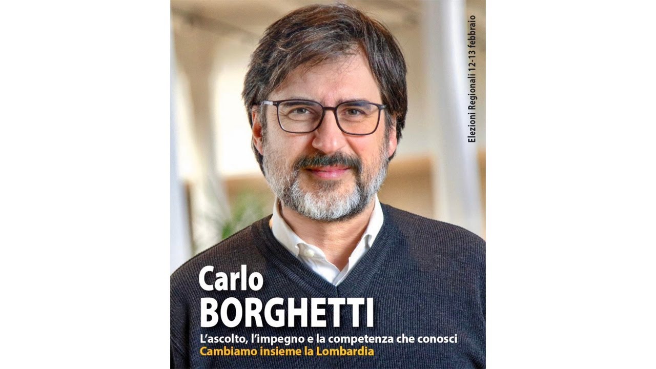 Elezioni Regionali in Lombardia 2023, intervista ai candidati: Carlo ...