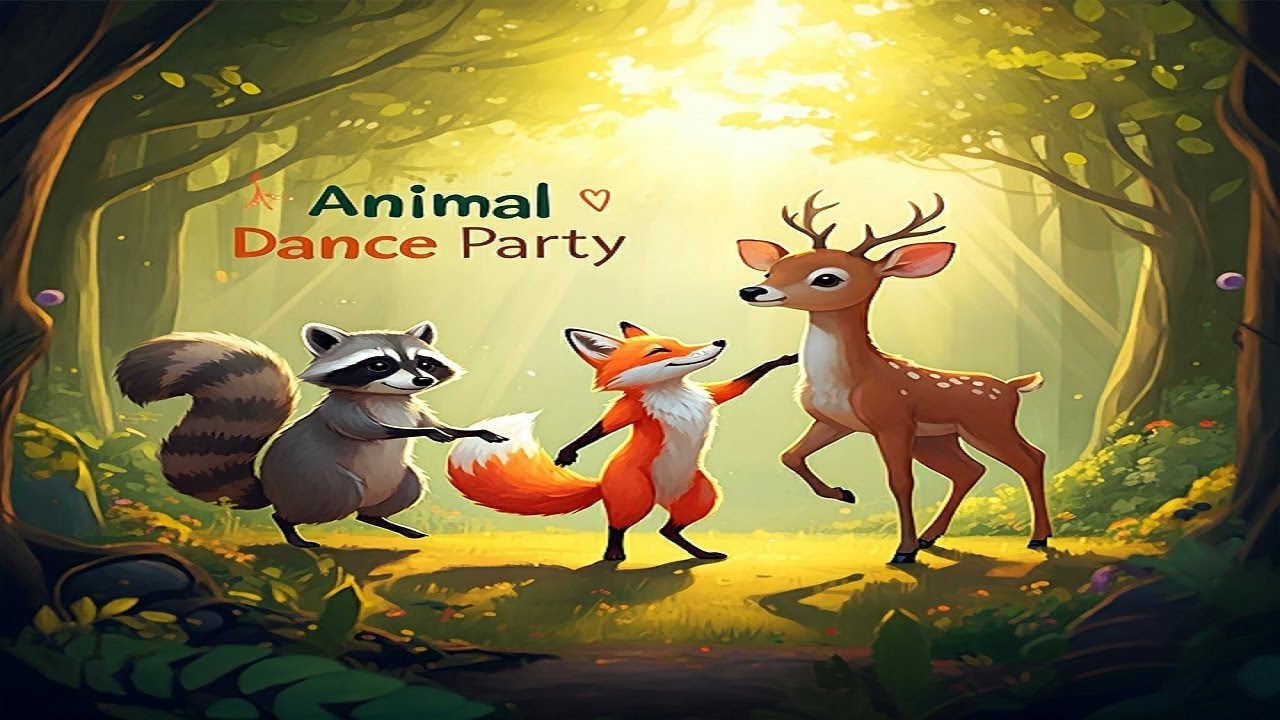 The animal dance party - YouTube