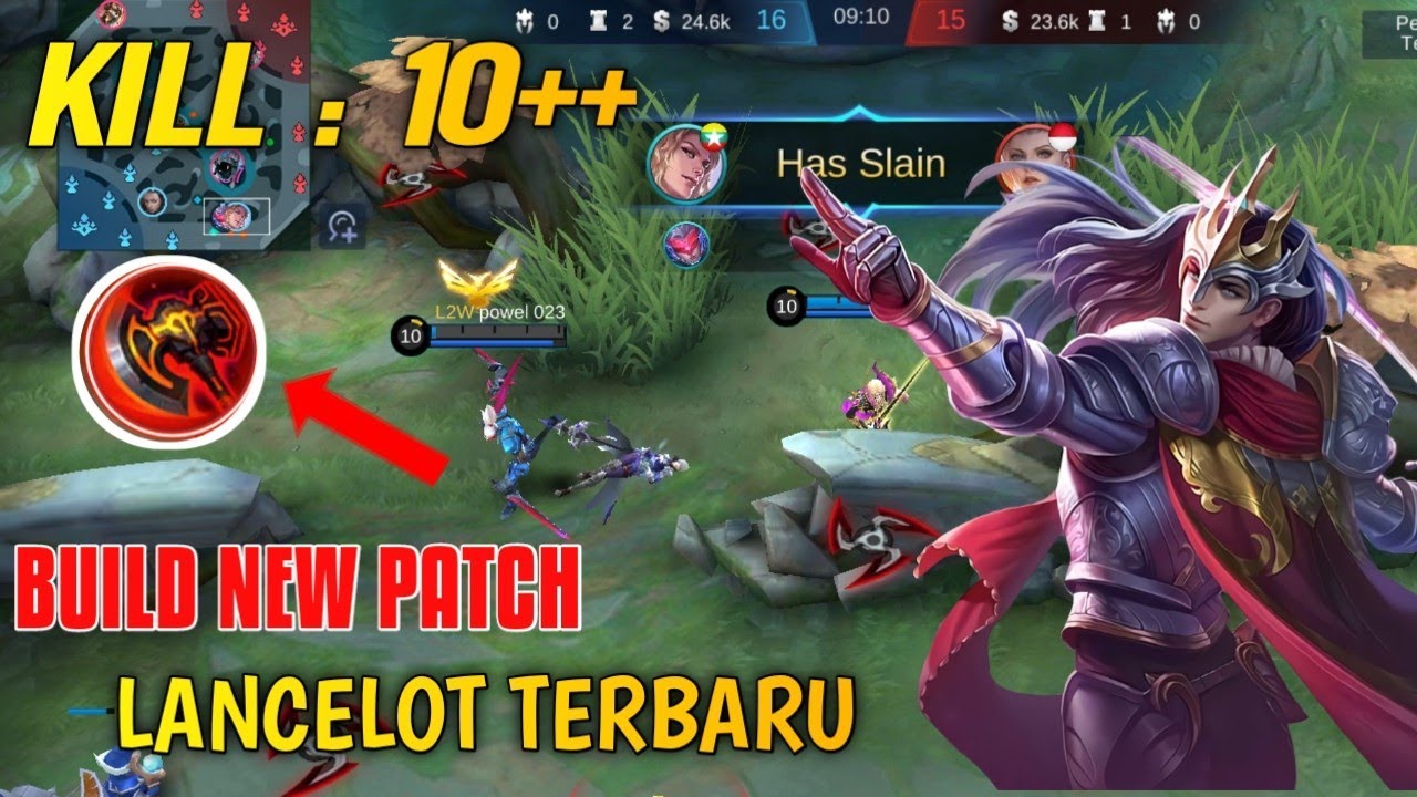 New Patch LANCELOT. Build Paling Sakit Lancelot 2021 | Mobile Legend ...