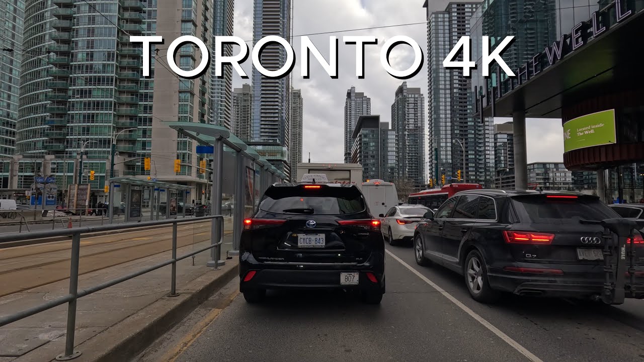 Driving Downtown - Best Attractions in Toronto 4K - YouTube