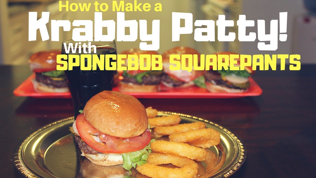Krabby Patty secret formula Howto make Mr Krabs Krabby Patty with ...
