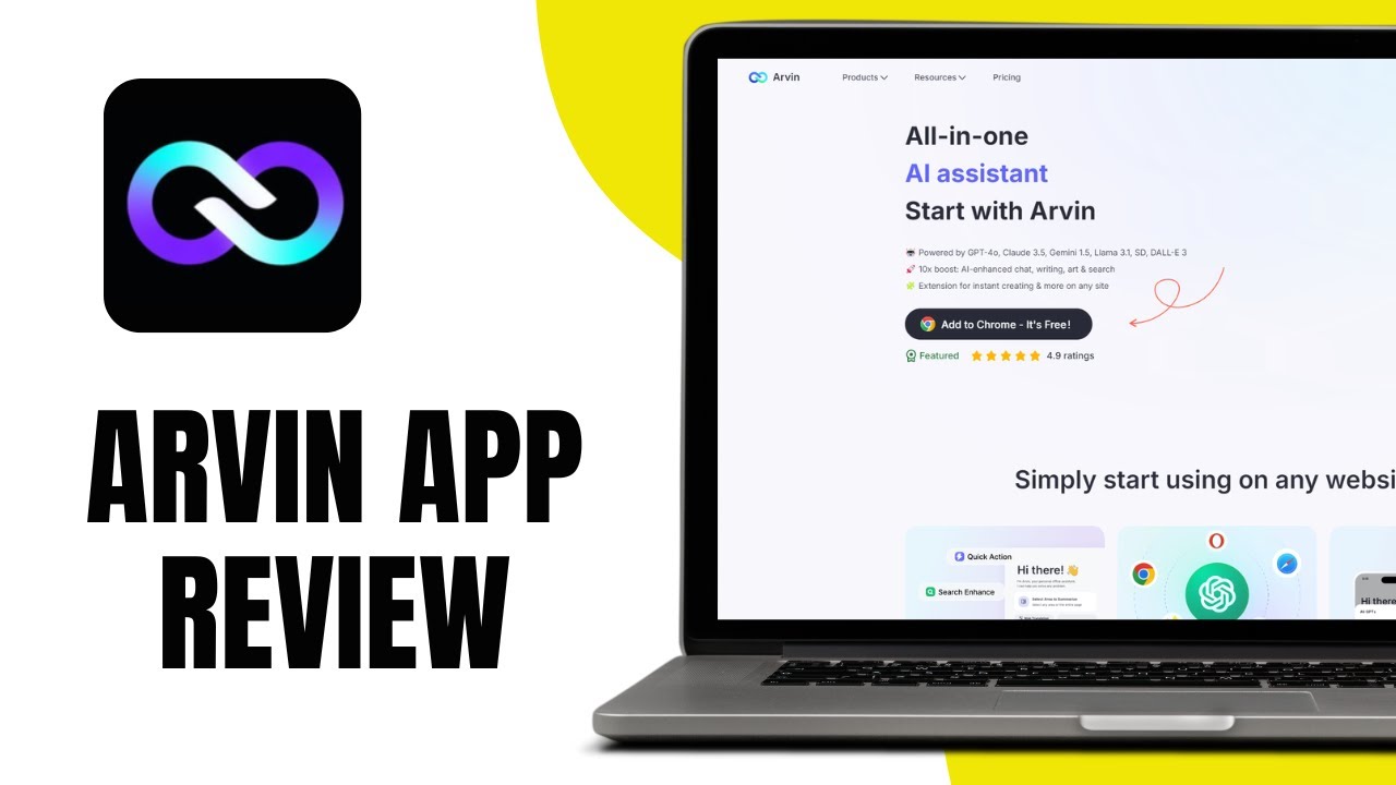 Arvin App Review - Best AI Logo Maker Overview - YouTube