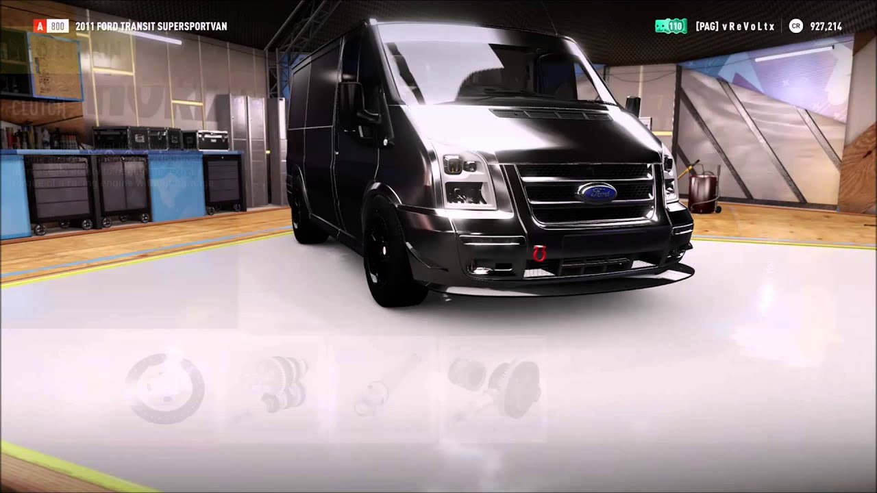How to drift a Ford transit (Forza Horizon 2) - YouTube
