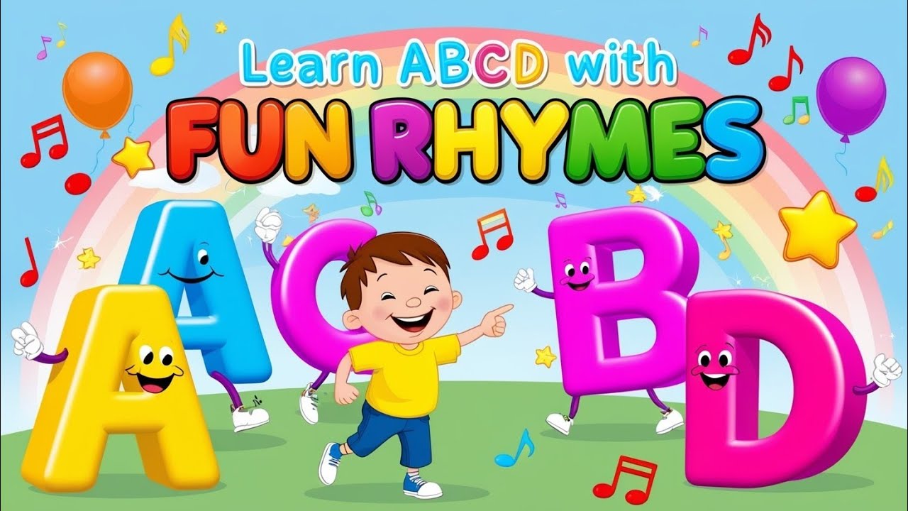 Learn Your ABCs with Fun Rhymes! | Alphabet Poem for Kids - YouTube