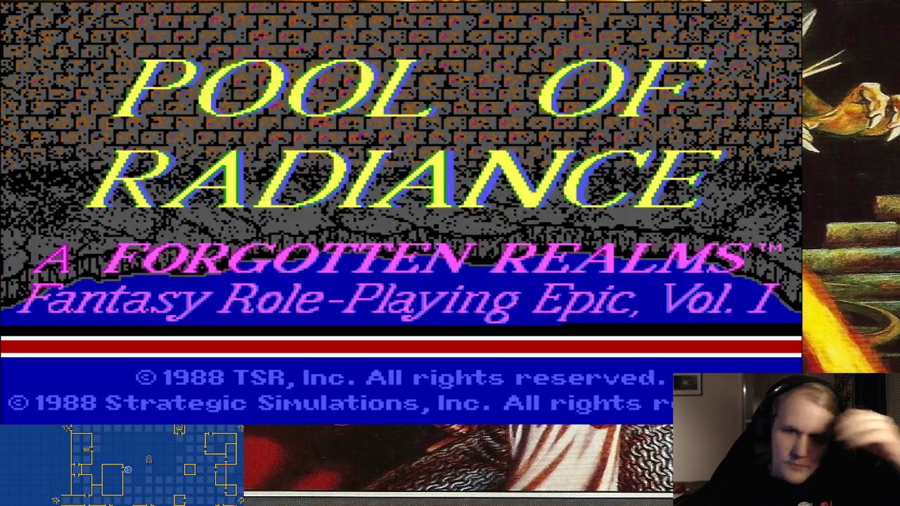 [fin] Pool of Radiance #15 | hahmo bugas ja overworld (luovutin) - YouTube