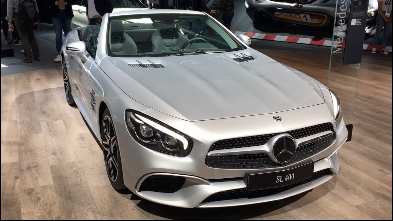 Mercedes-Benz SL 400 Roadster 2017 In detail review walkaround Interior ...