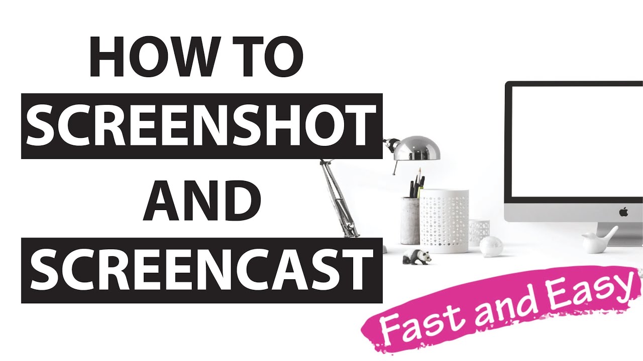 How to take a screenshot and screencast on your PC or Laptop any ...