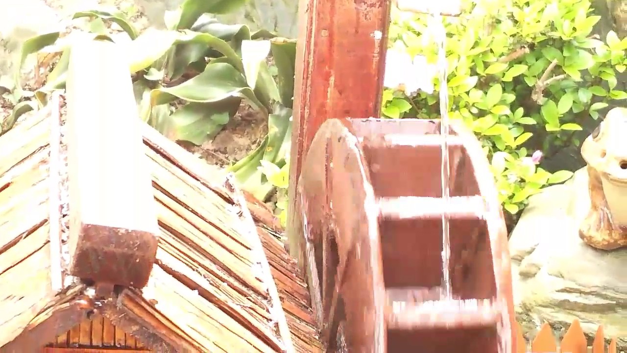 水車小屋 DIY Water mill - YouTube