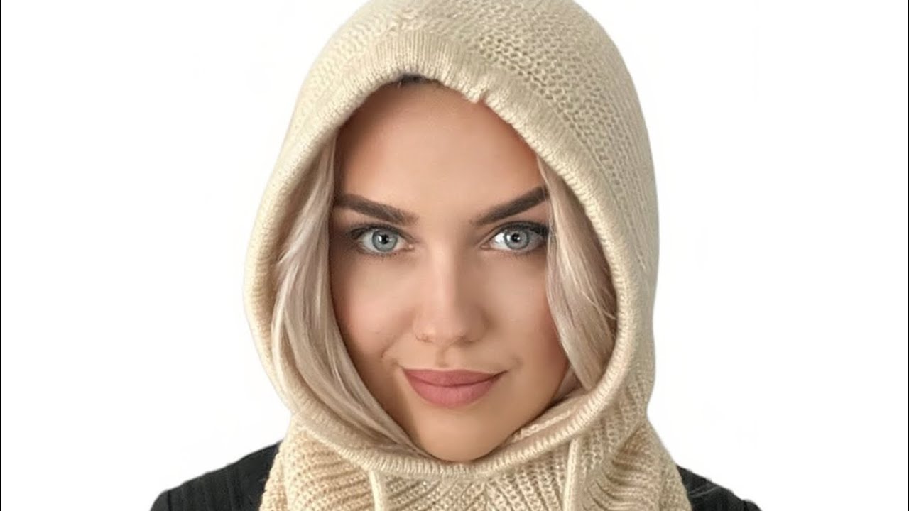 🔥 How to knit a hoodie hat on the knitting machine 🔥 - YouTube