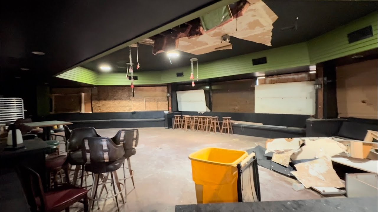 Abandoned Flying Elephant Bar With Everything Left Behind (San Diego ...