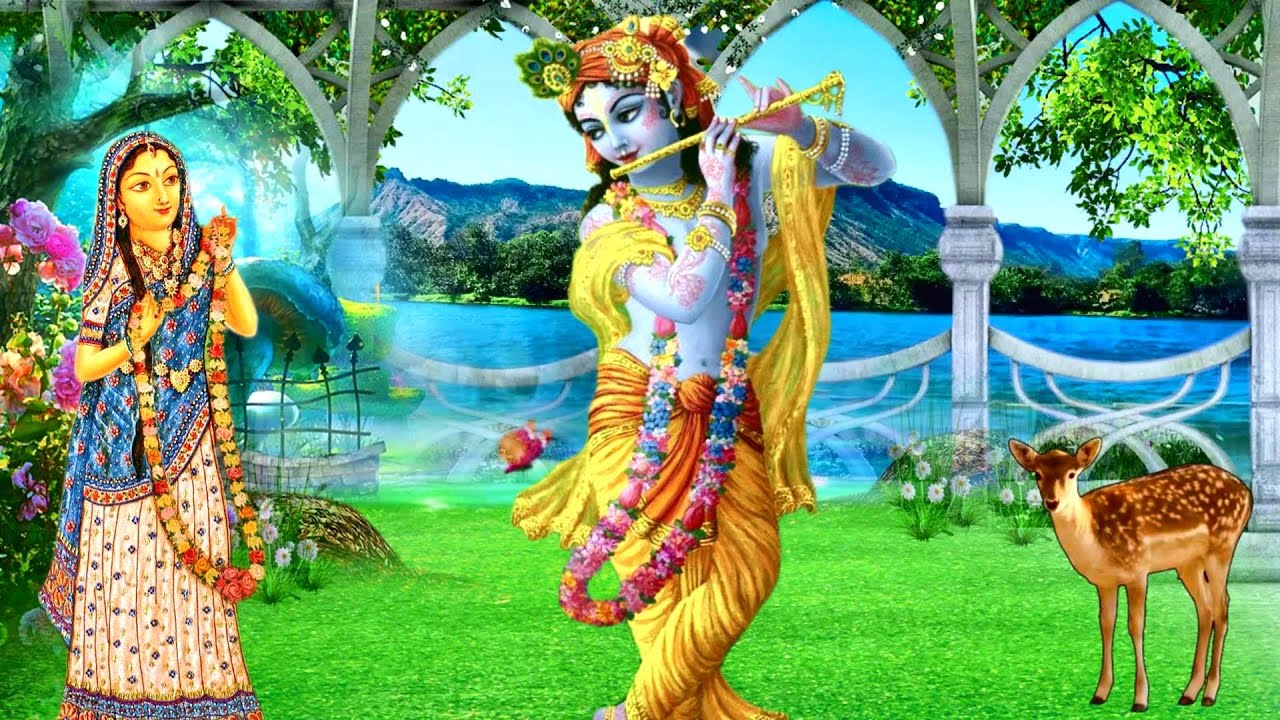 Lord krishna Meditation Flute Music|RELAXING FLUTE MUSIC|yoga,flute ...