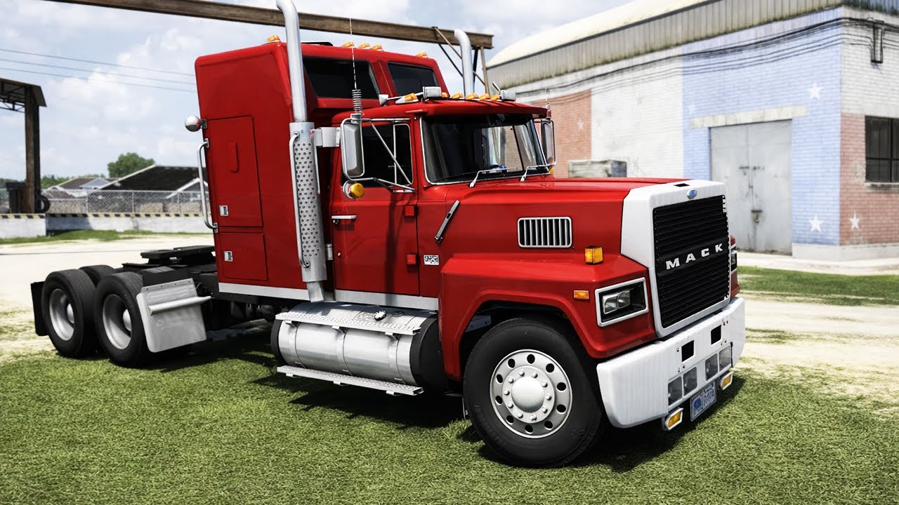 Ford LTL 9000 Truck - ATS Mods | Classic Heavy Duty Rig Updated for 1. ...
