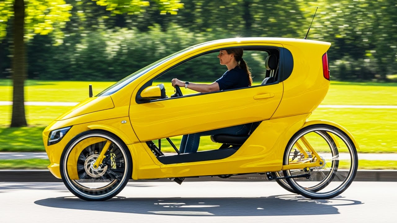 10 Incredible Bicycle Cars That Redefine Human-Powered Travel - YouTube