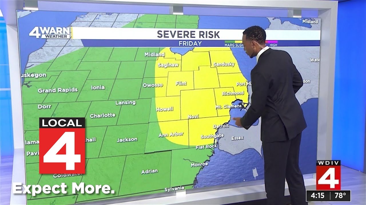 Metro Detroit weather forecast Aug. 29, 2024 -- 4 p.m. Update - YouTube