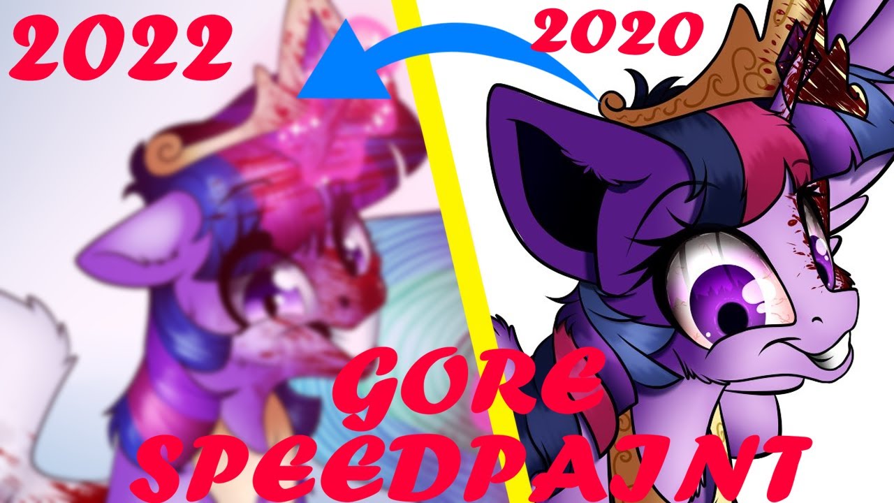 You Should See Me in a Crown 2.0 | My Little Pony HORROR SPEEDPAINT ...