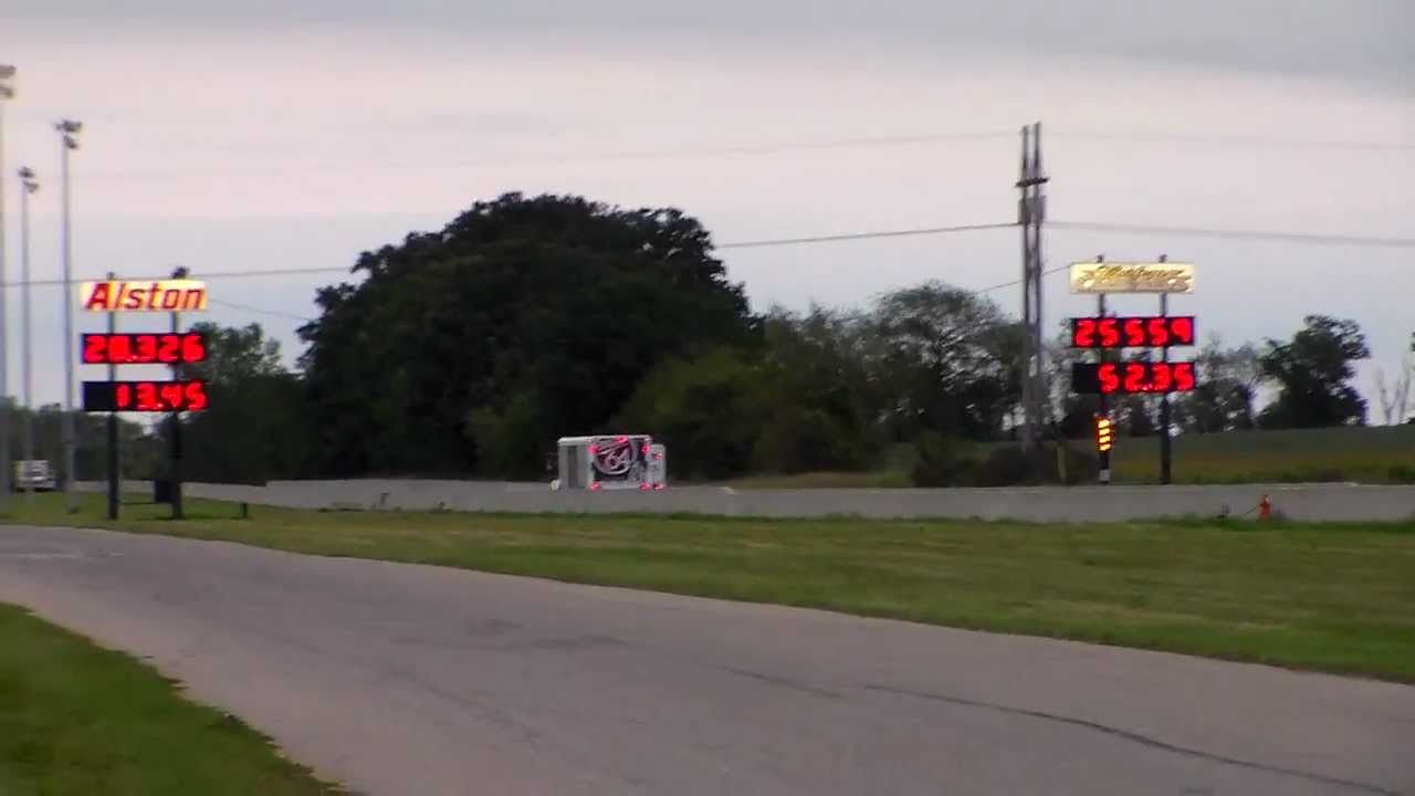 Miller Lite VS Miller 64 semi drag race - YouTube