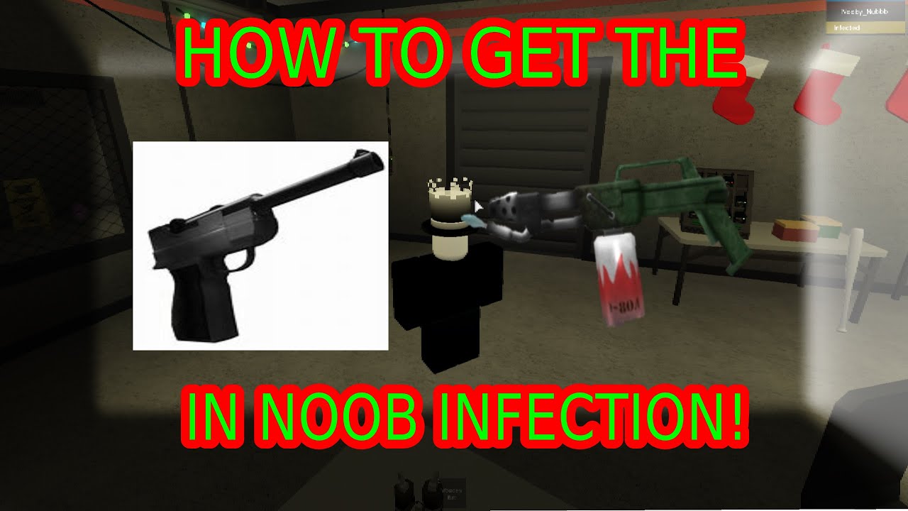How to get/be All the infections and items | Roblox Noob Infection ...