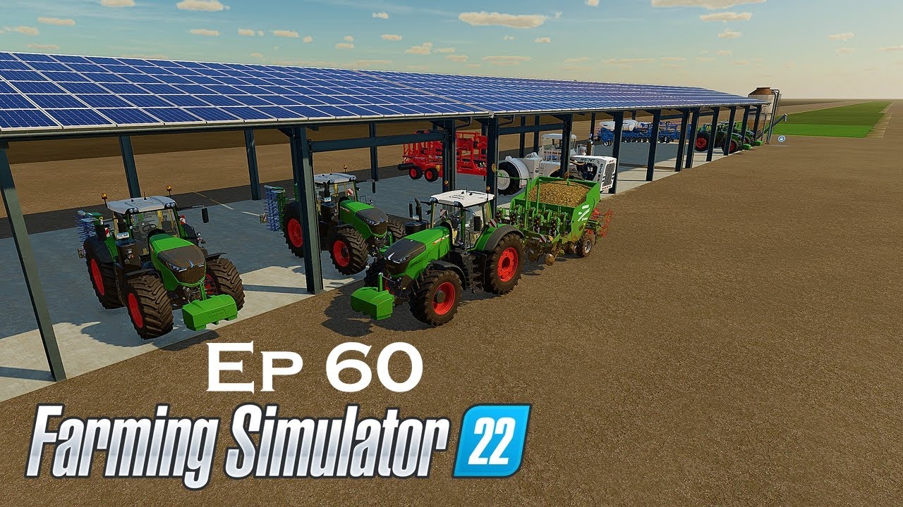 farming Simulator 22 fs22 timelapse big fields map Ep #60 mega farm ...