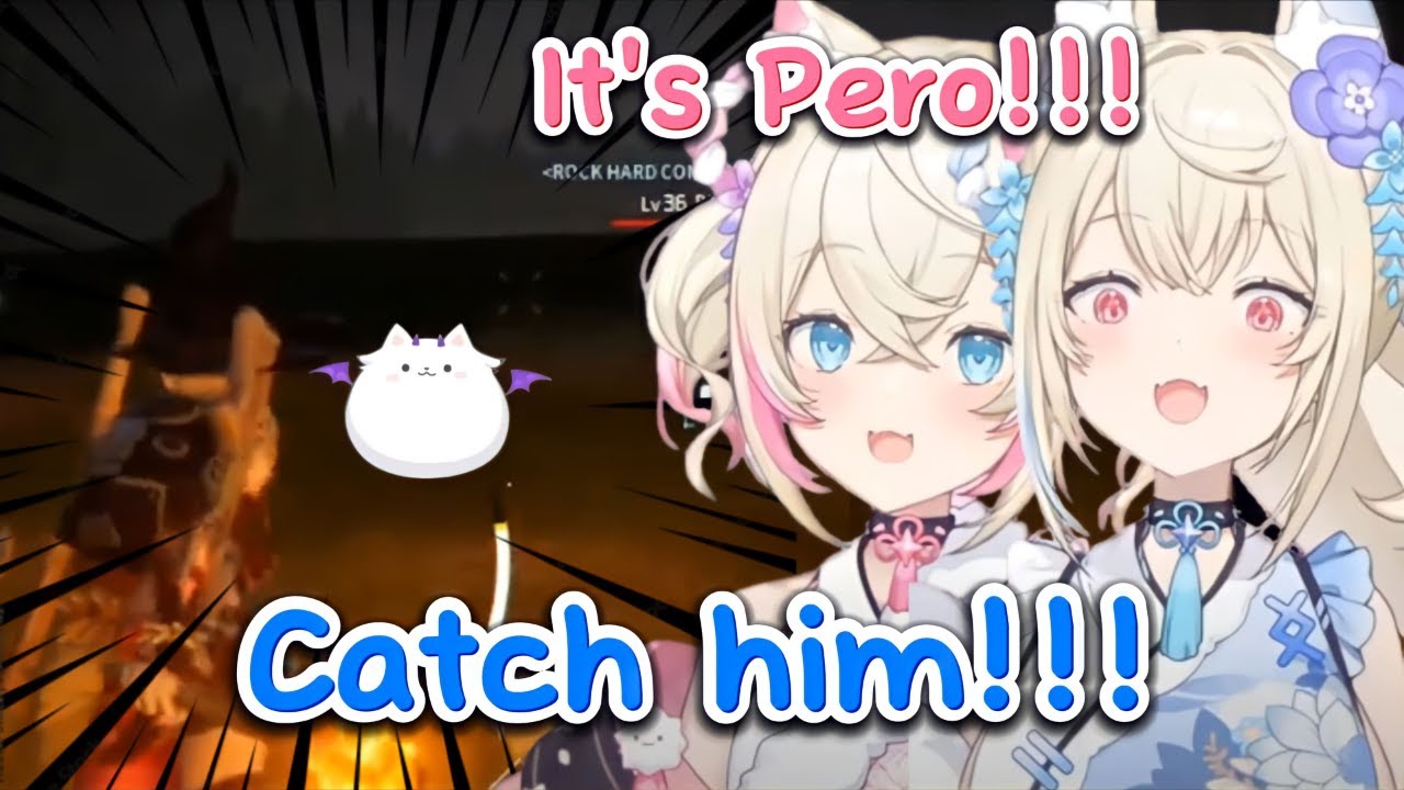 FuwaMoco caught Pero in PalWorld?!!! [FuwaMoco/HoloEn] [EngSub] - YouTube