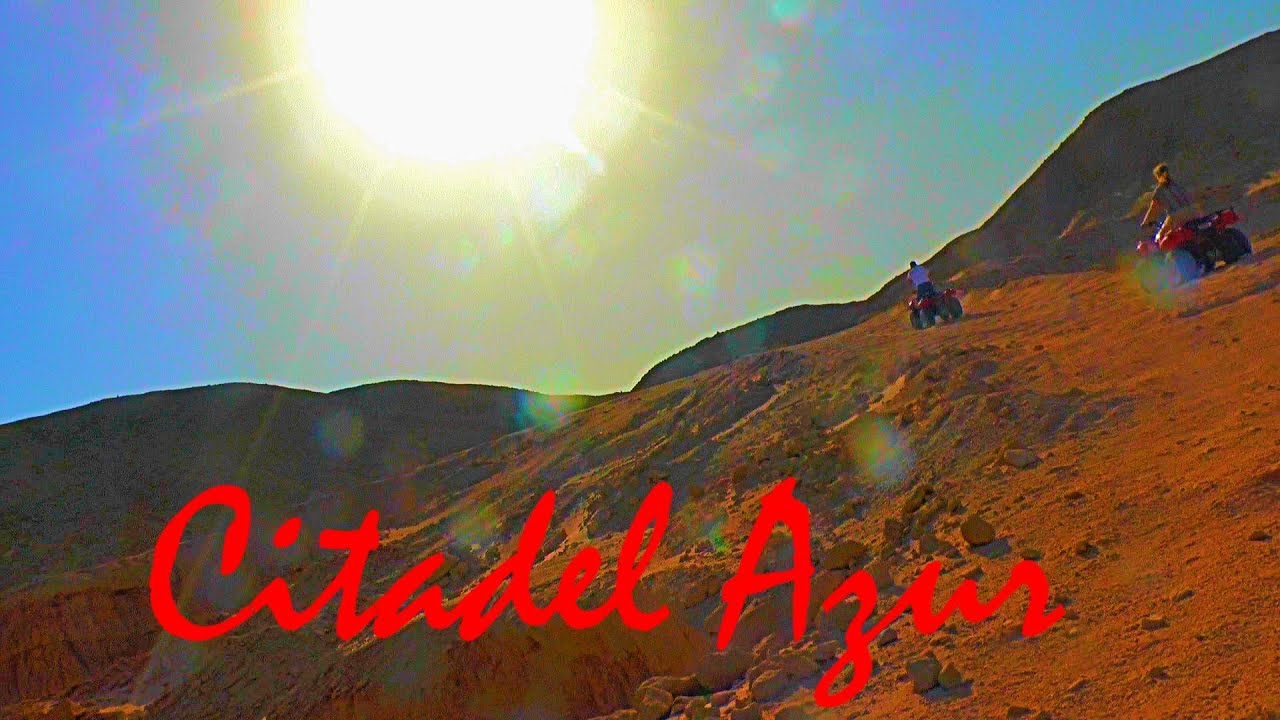 Citadel Azur Resort 5*, Quad Biking in Egypt Hurghada - YouTube