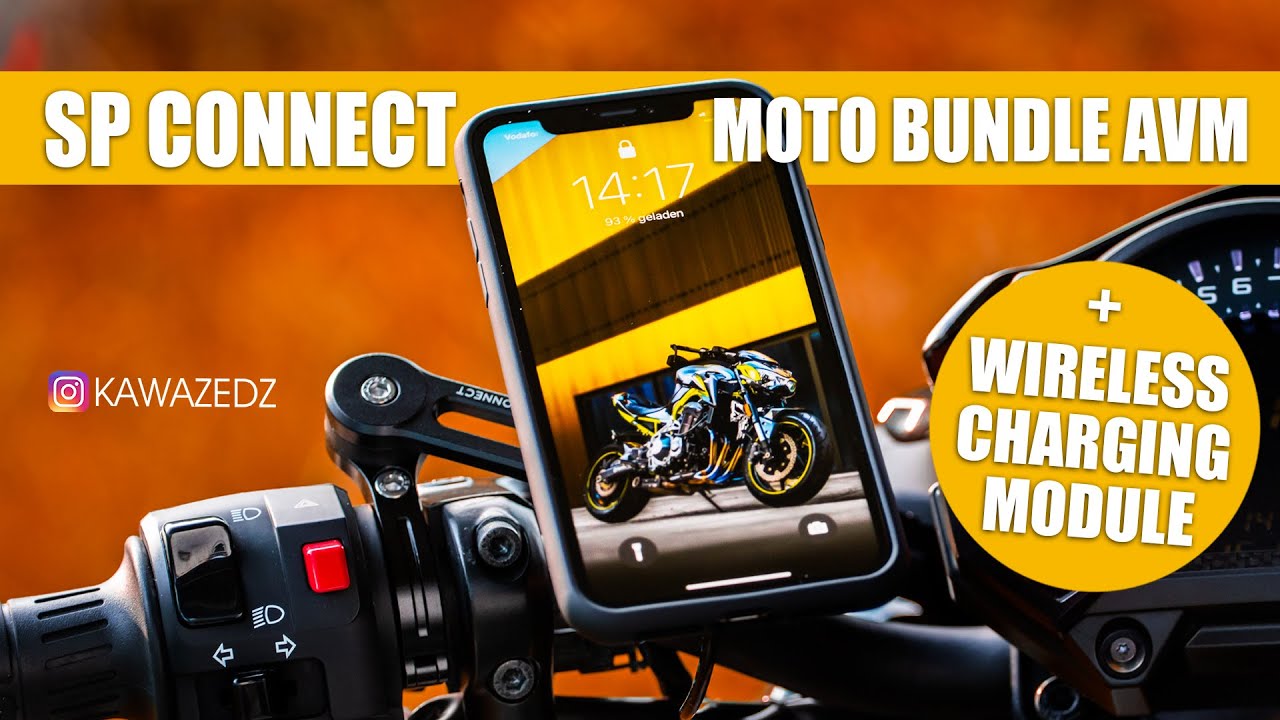 SP Connect MOTO BUNDLE mit Anti Vibration Module und WIRELESS CHARGING ...