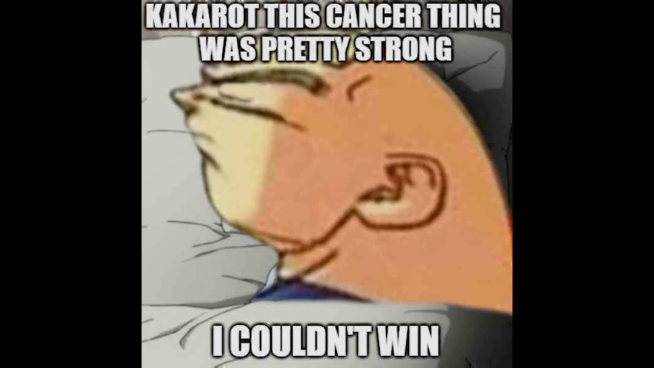 Vegeta die with cancer and Goku try to save him - YouTube