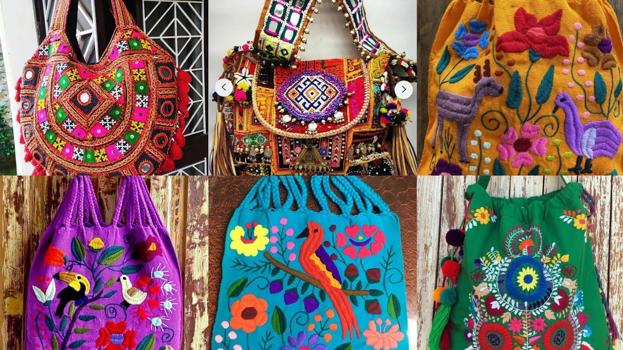 handbag embroidery design/ latest design/beautiful handmade design ...