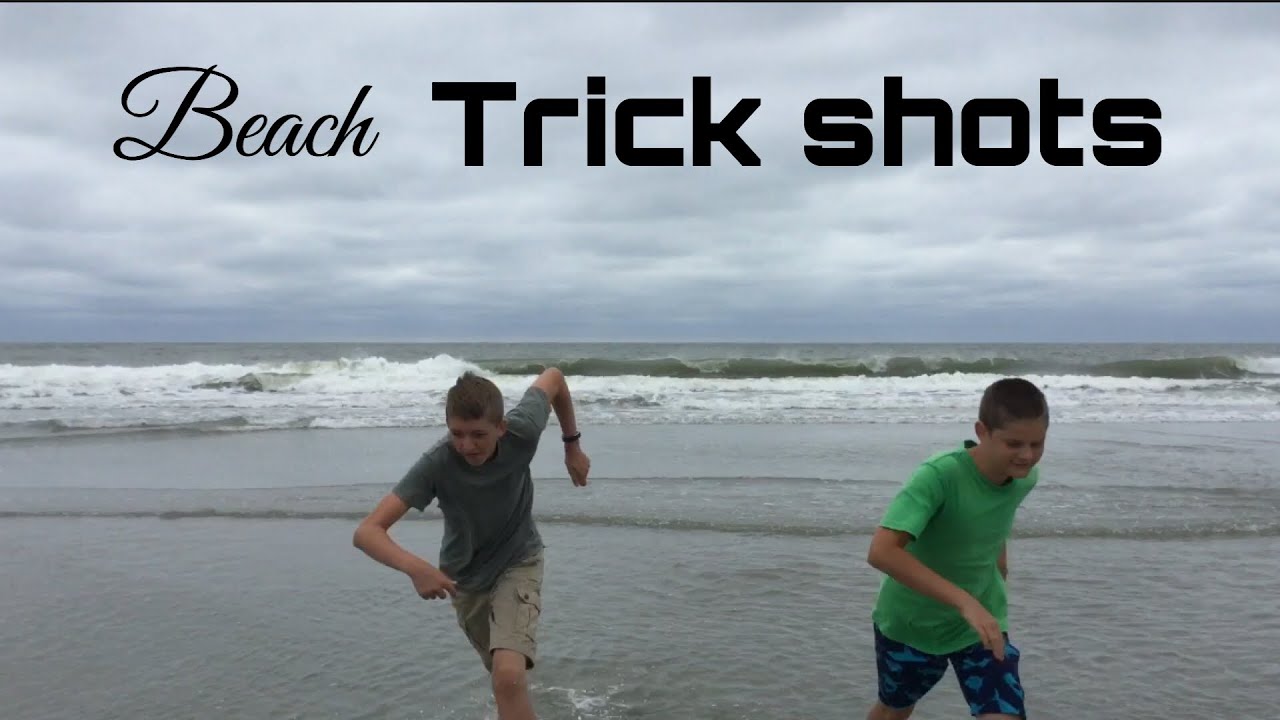 Beach Trick Shots - YouTube