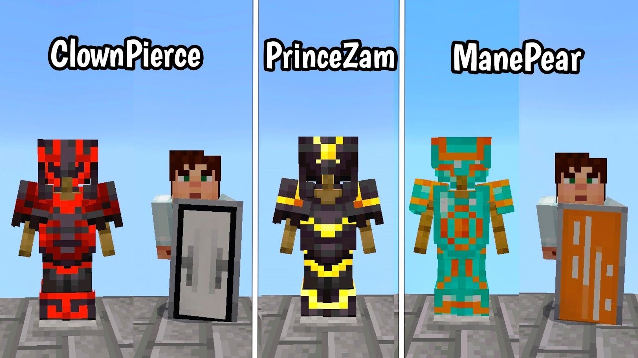 I Built ClownPierce, ManePear, PrinceZam & Sharpness Main Armor Trims ...