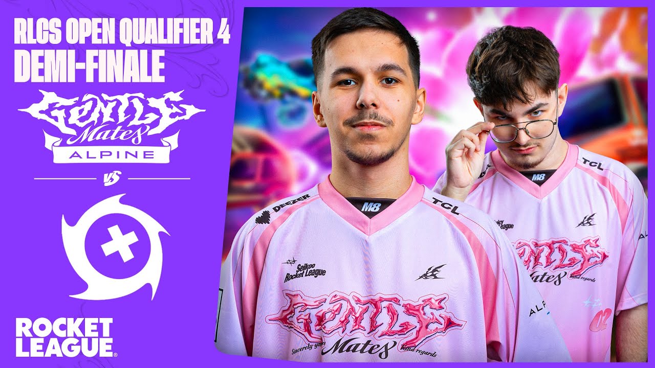GENTLE MATES ALPINE vs OXYGEN - RLCS MAJOR 2 OPEN QUAL 4 WEEK 2 DEMI ...