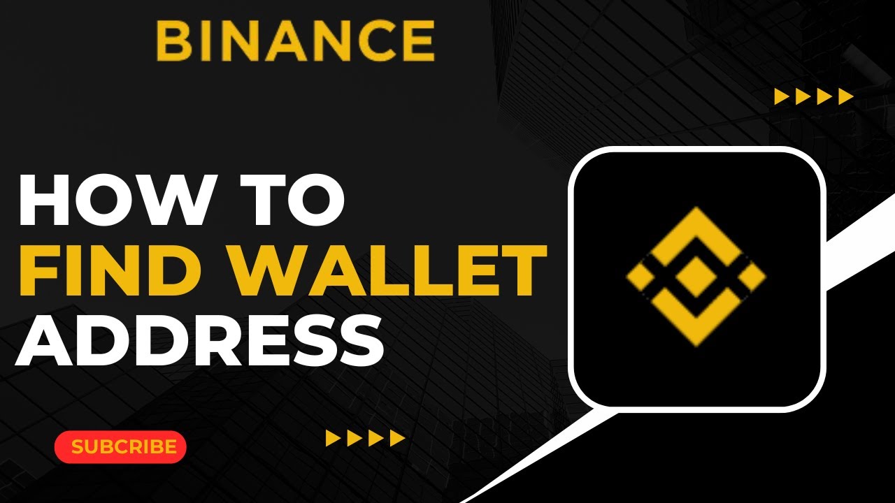 How to Find a Binance Wallet Address ! - YouTube