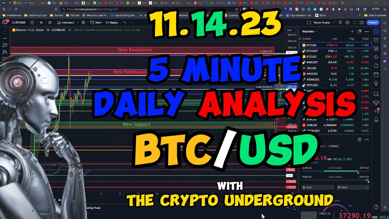 Daily Analysis 11.14.23 with The Crypto Underground - YouTube