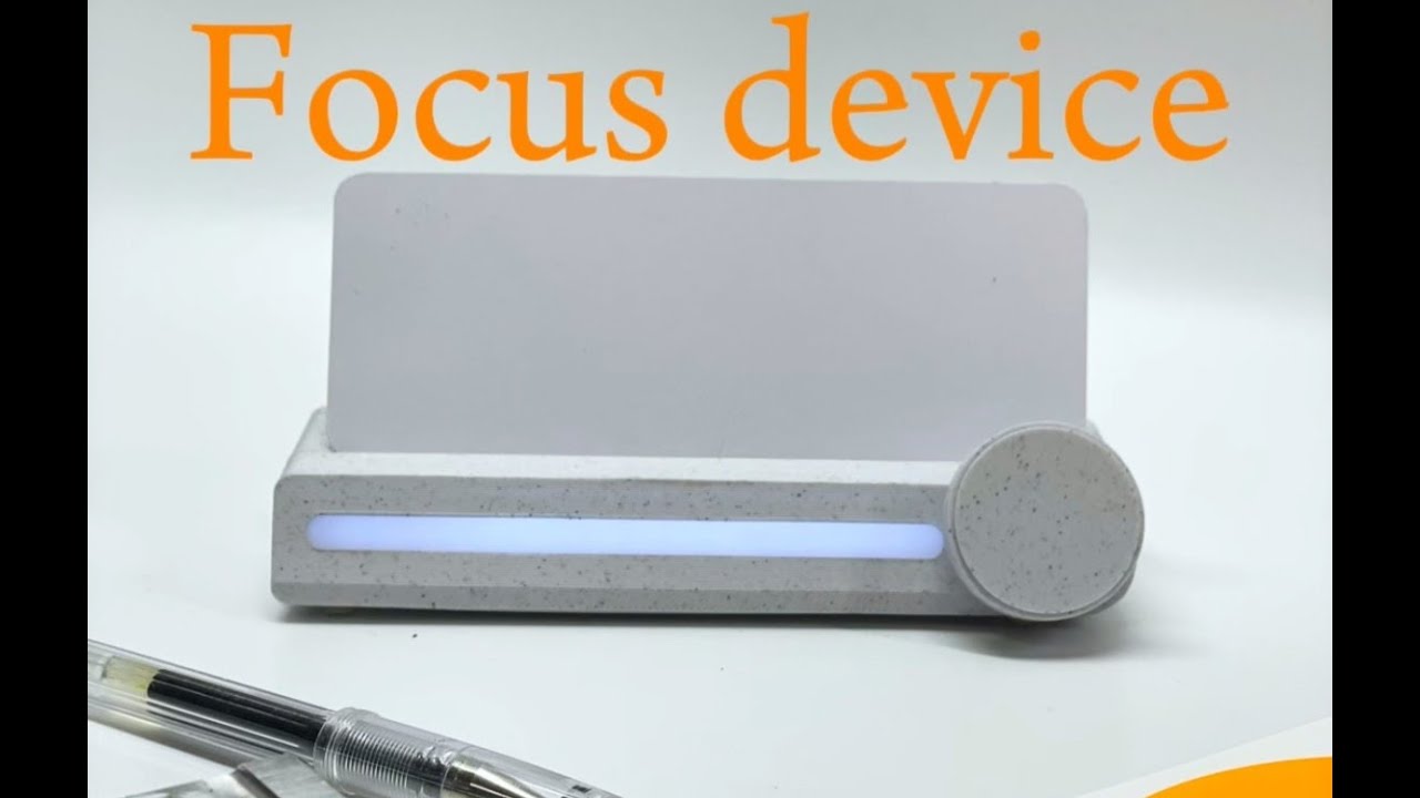 Introducing Immerge: A Focus Device to Help with Digital Distractions ...