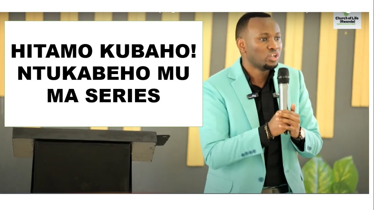 Hitamo kubaho by'ukuri, ntukabeho mu ma series! baho bihoraho ️ - YouTube
