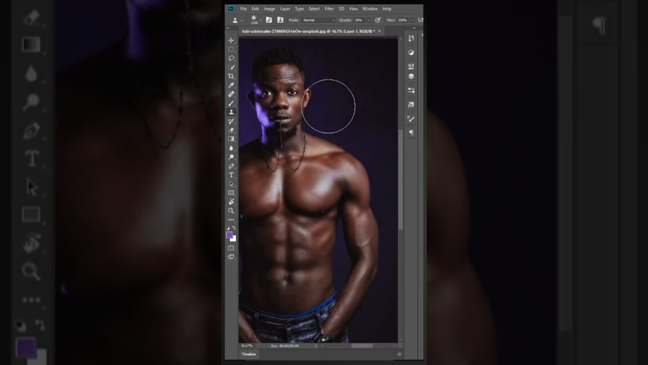How To Draw Rim Light - photoshop Tricks #shorts #photoshop - YouTube
