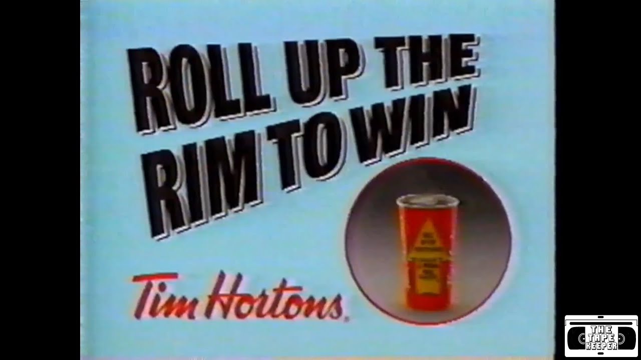 Tim Horton's Roll Up The Rim To Win Commercial - 1998 - YouTube
