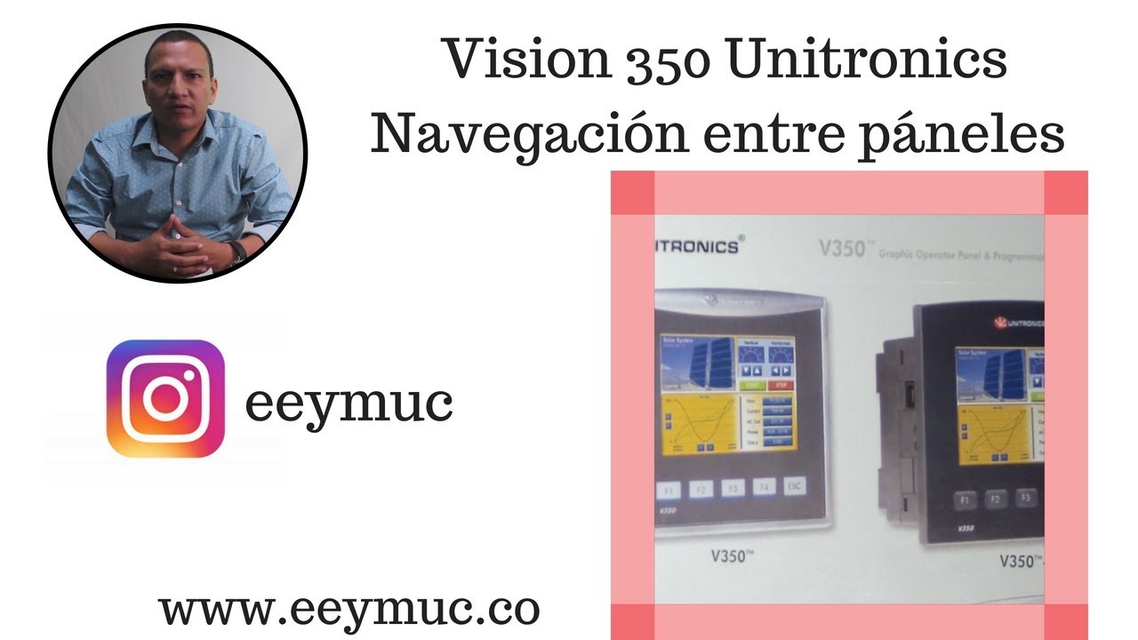 🚦 Navegación entre Páneles | CURSO VISION 350 de UNITRONICS - YouTube