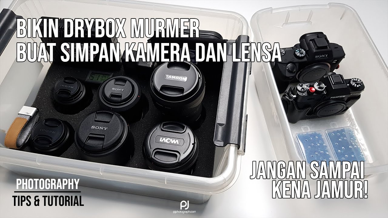Bikin Drybox DIY lebih hemat tapi kamera tetep aman dari jamur - YouTube