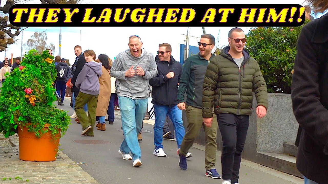 BUSHMAN PRANK: EVERYONE LAUGHED AT HIM #funny#comedy#prank - YouTube