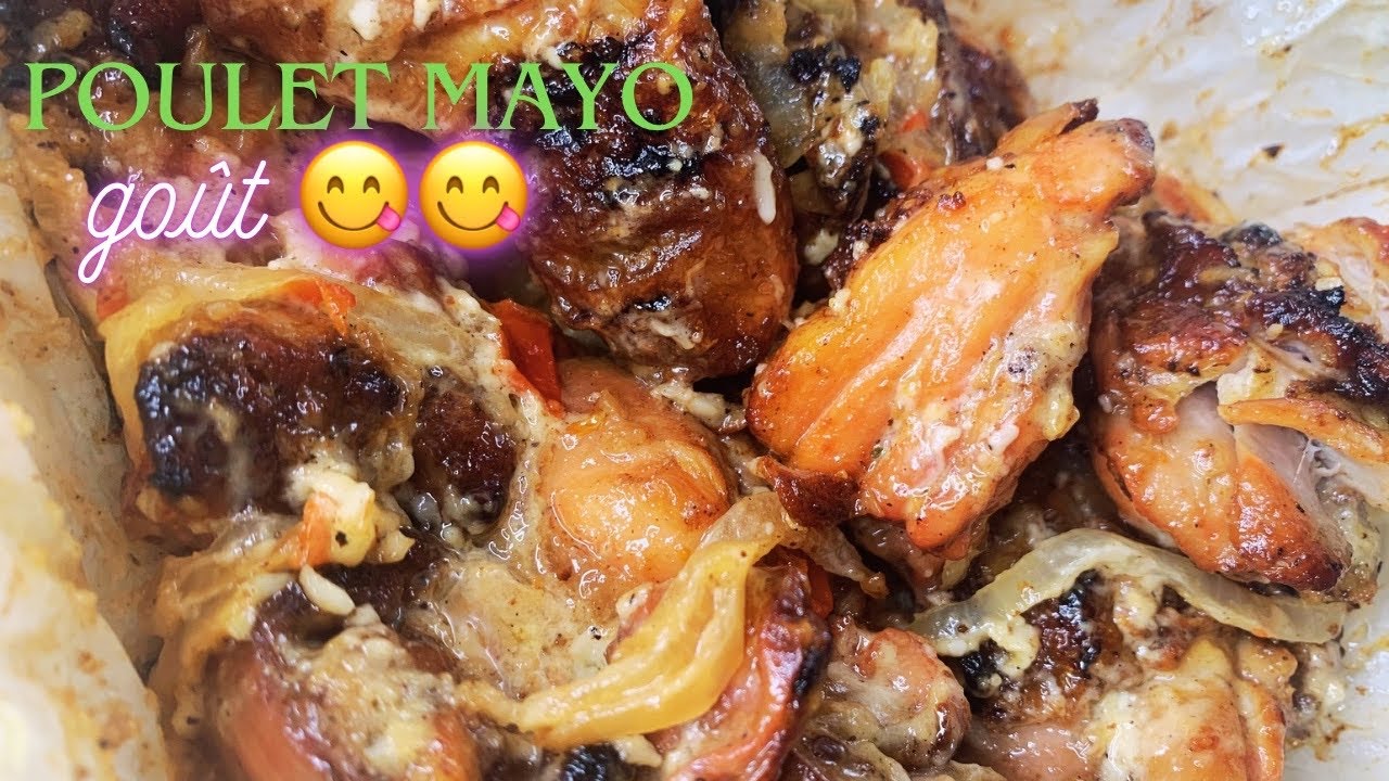POULET MAYO /Recette facile de poulet mayo fait au bbq,très delicieux ...