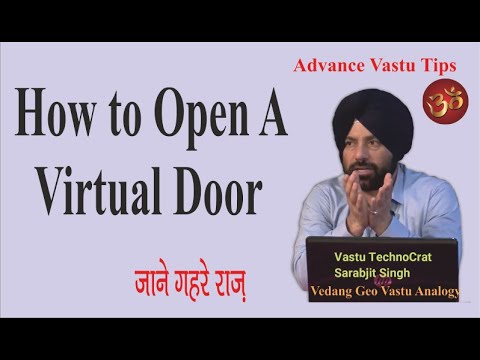 How to Open A Virtual Door...? - YouTube