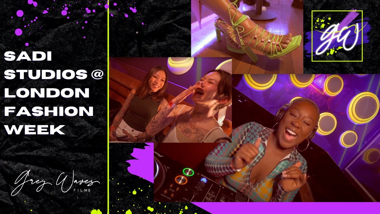 Sadi Studios launch new collection at London Fashion Week - YouTube