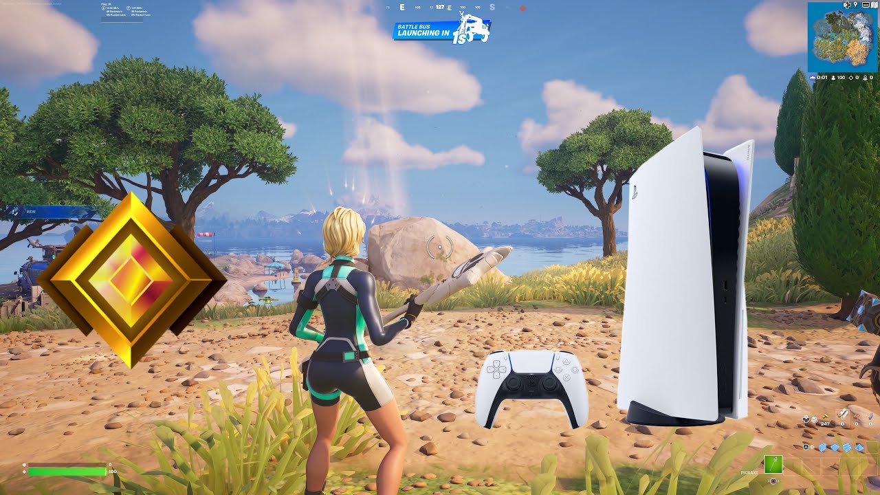 Fortnite RANKED Gold Chapter 5 Season 2 Ps5 Gameplay(4K 60FPS) - YouTube