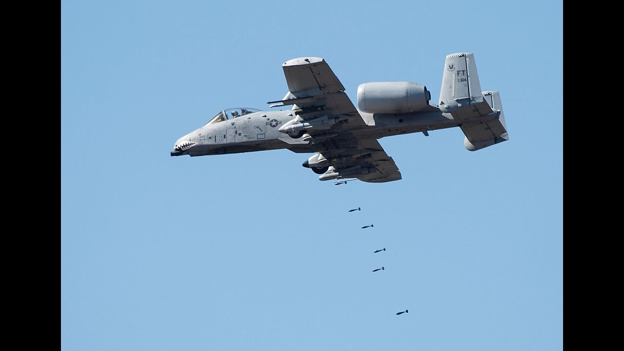 Testing the CBU-97 SFW Cluster bombs - YouTube