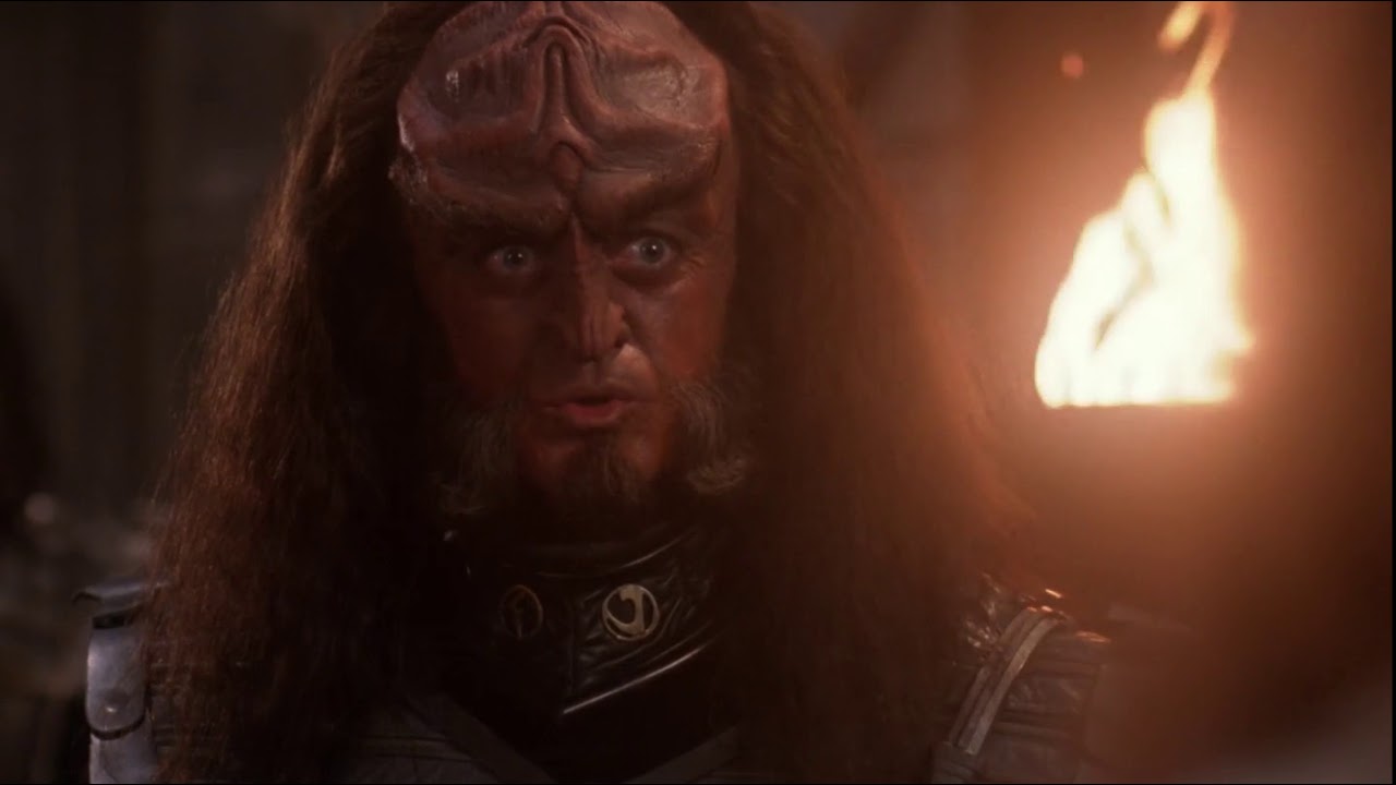 Star Trek TNG | Gowron "What color were his EYES" - YouTube