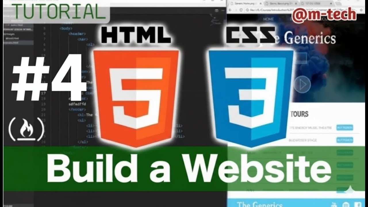 HTML & CSS Tutorial for Beginners #4 2025 #learnhtml #learncss #coding ...