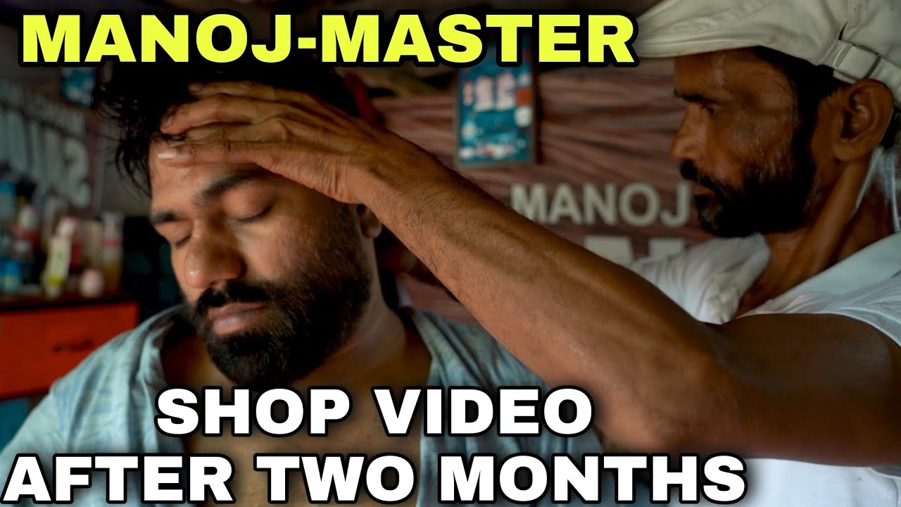 MANOJ MASTER HEAD MASSAGE WITH SMOKY OIL WITH NECK CRACKING, INDIAN ...