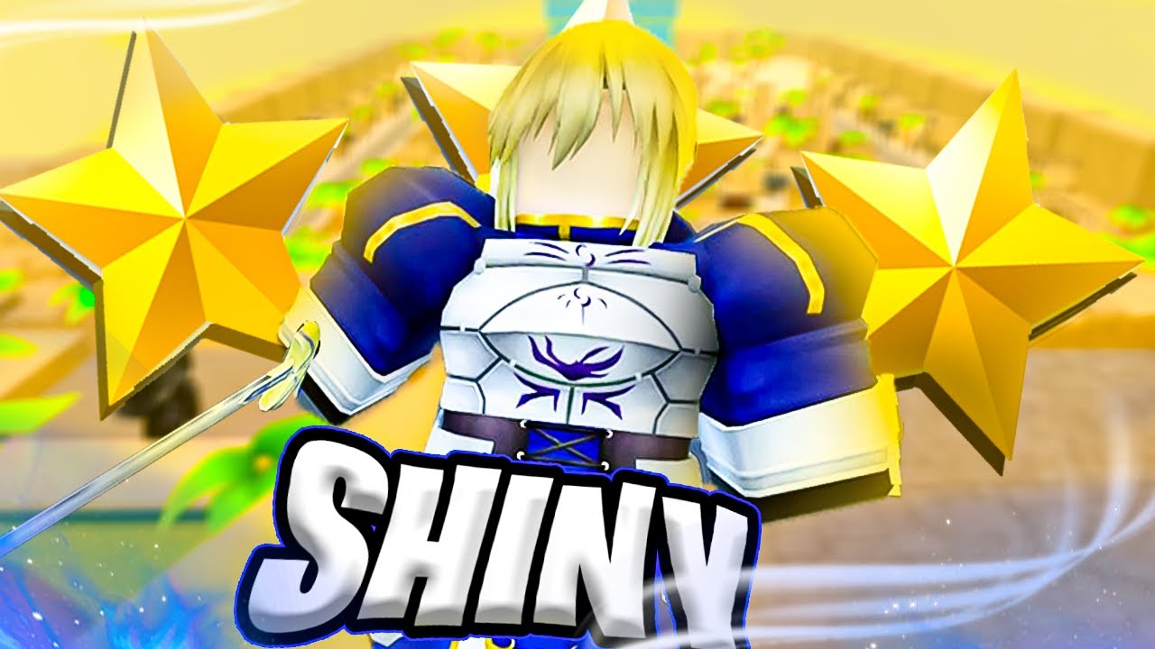 SABER SHINY 3 ESTRELLAS en ANIME WARRIORS - YouTube